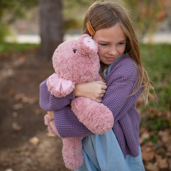 Beverly Hills Teddy Bear Company - Chubbees Pig 22" Weighted Plushie ...