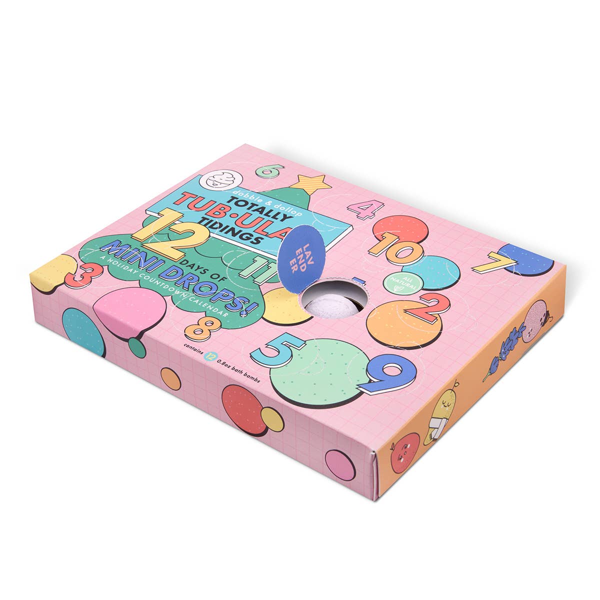 Dabble & Dollop - 12 Days of Mini Bath Bombs Countdown Calendar – Pitt ...